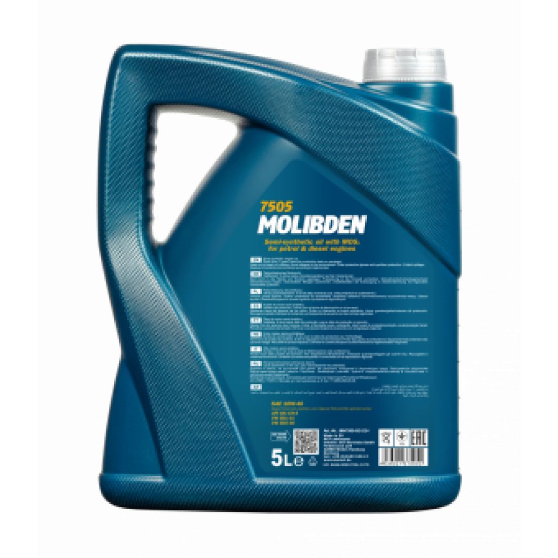 MANNOL 7505-5 MOLIBDEN 10W-40 5 liter
